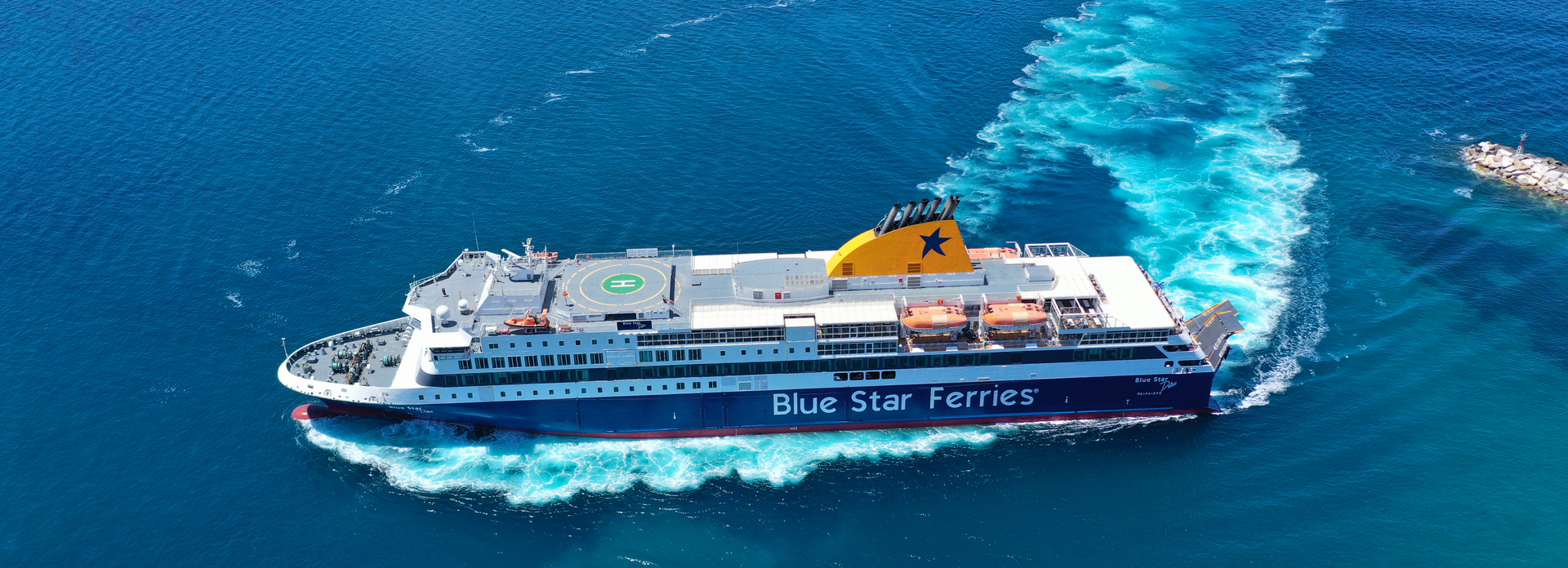 Blue Star Ferries - Ferryroute