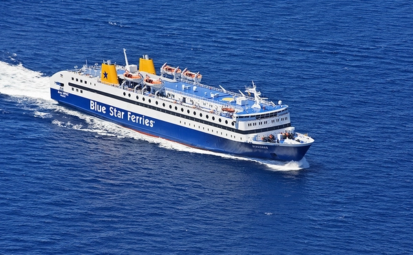 Blue Star Ferries - Ferryroute